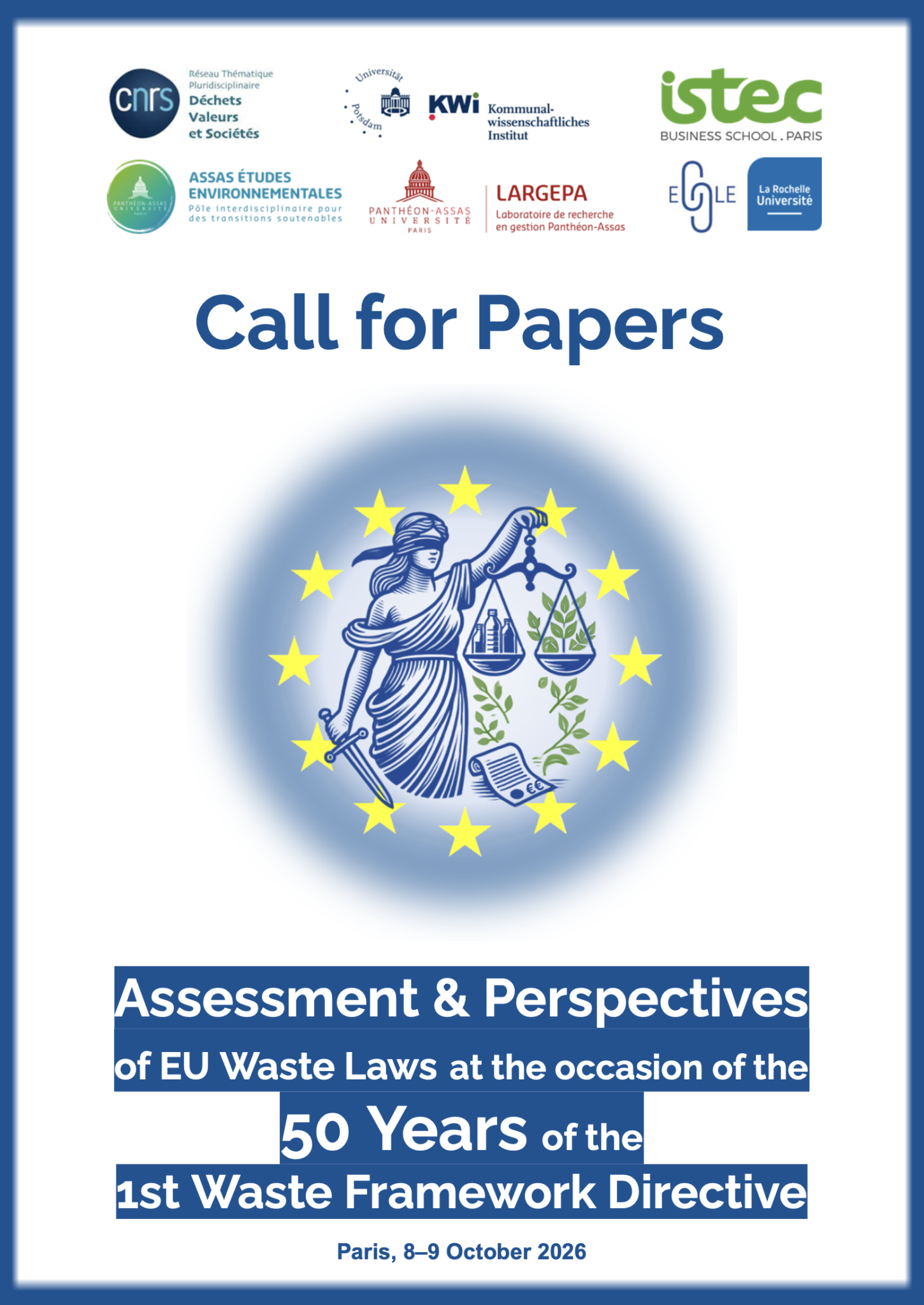 European Colloquium: 50 Years of the First EU Waste Framework Directive ...